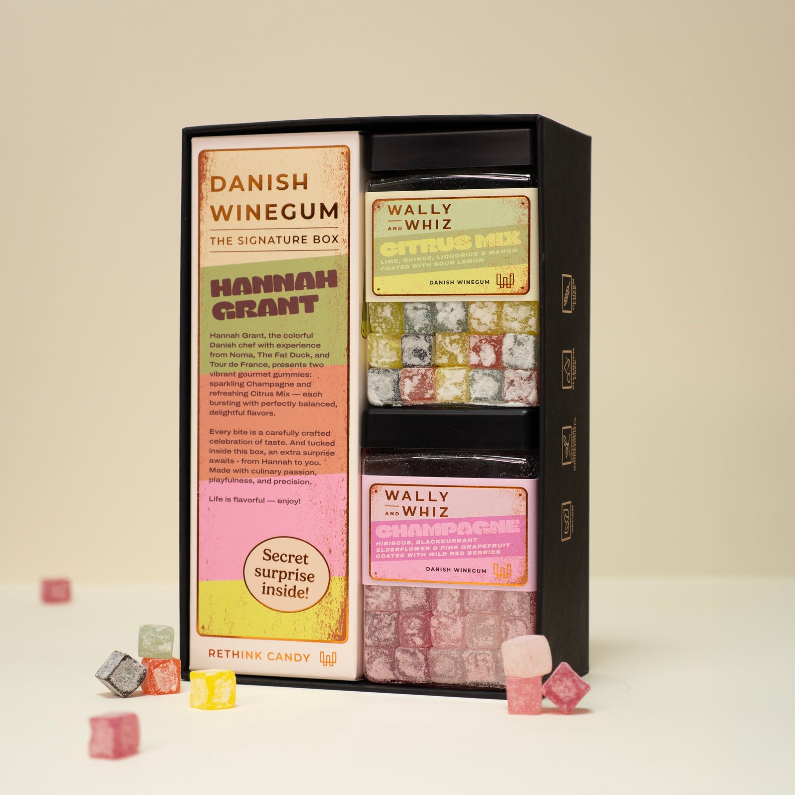 Wally and Whiz - Dansk gourmet vingummi